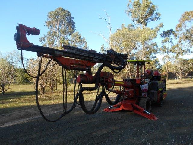 Sandvik Quasar – Single Boom Diesel Hydraulic Jumbo