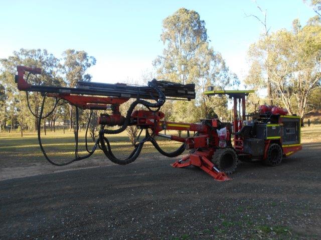 Sandvik Quasar – Single Boom Diesel Hydraulic Jumbo
